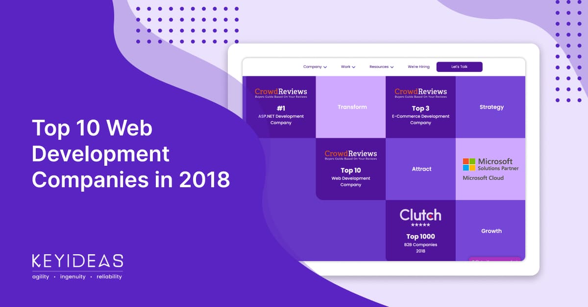 Top 10 Web Development Companies in India - Keyideas
