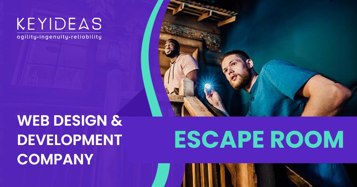 Immersive Escape Rooms Website Design