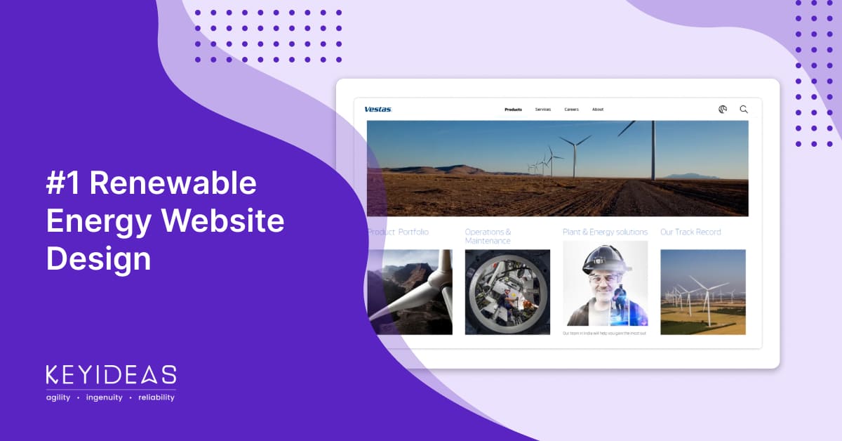 Renewable Energy Companies Website Design - Keyideas
