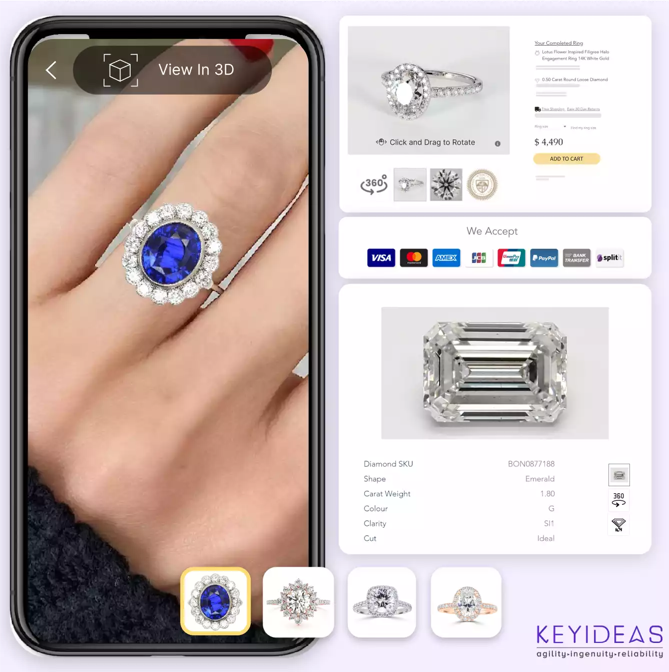 Jewelry Website Designer Services | Jewelry E-Store Designs