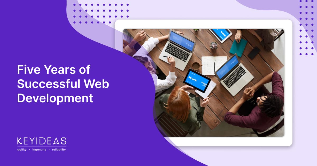 Web Development : Completing Five Glorious Years